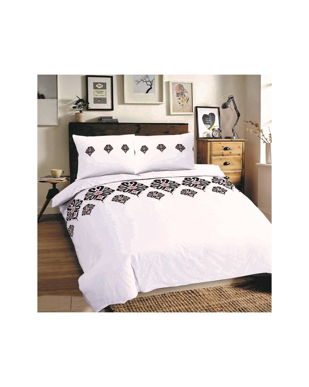 Pościel satyna bawełniana 200x220 + 2x70x80 deSatin TM0249_R23 Matex – Sklep z pościelą Vege Home